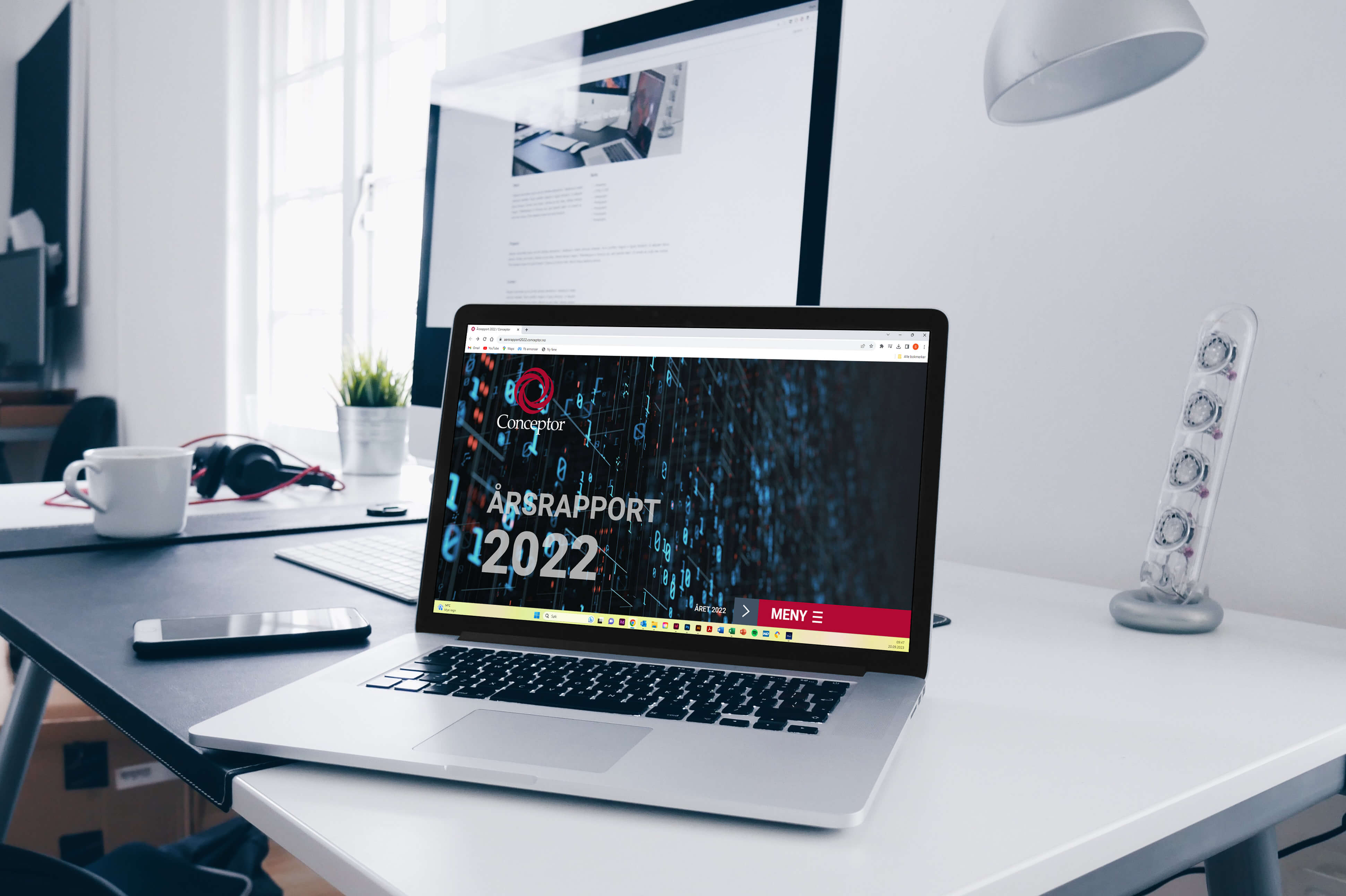 Conceptor / Årsrapport / Bolig / Exsentra / Concilia / Nettside / A-Å